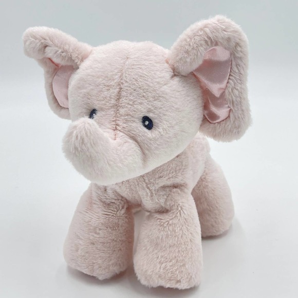 Baby Gund | Toys | Baby Gund Pink Bubbles Elephant Plush 448394 Satin ...